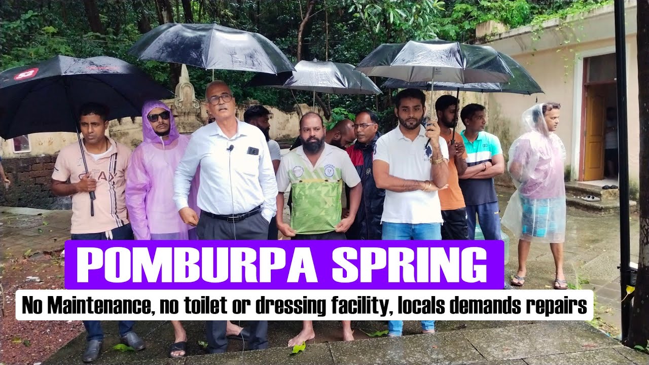 Pomburpa spring cries for maintenance, no toilets, changing rooms ...
