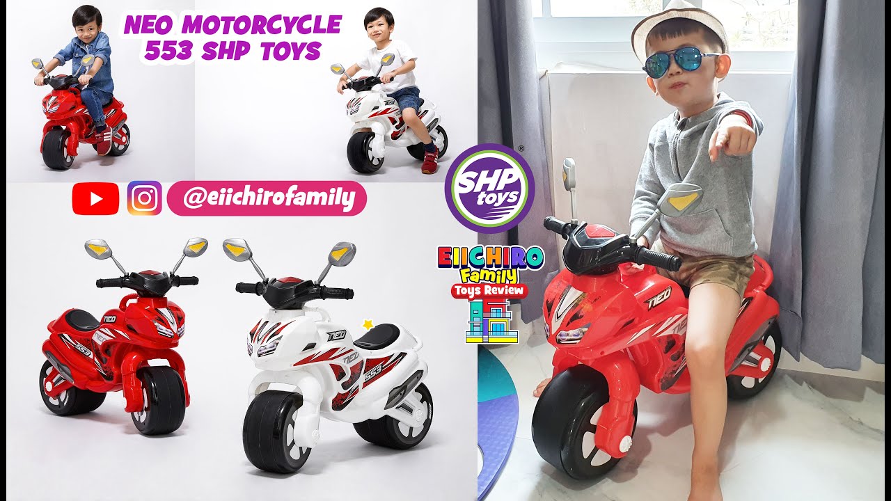 Mainan Anak Motor Duduk Balap Murah Neo Motorcycle 553 SHP Toys! Sangat ...