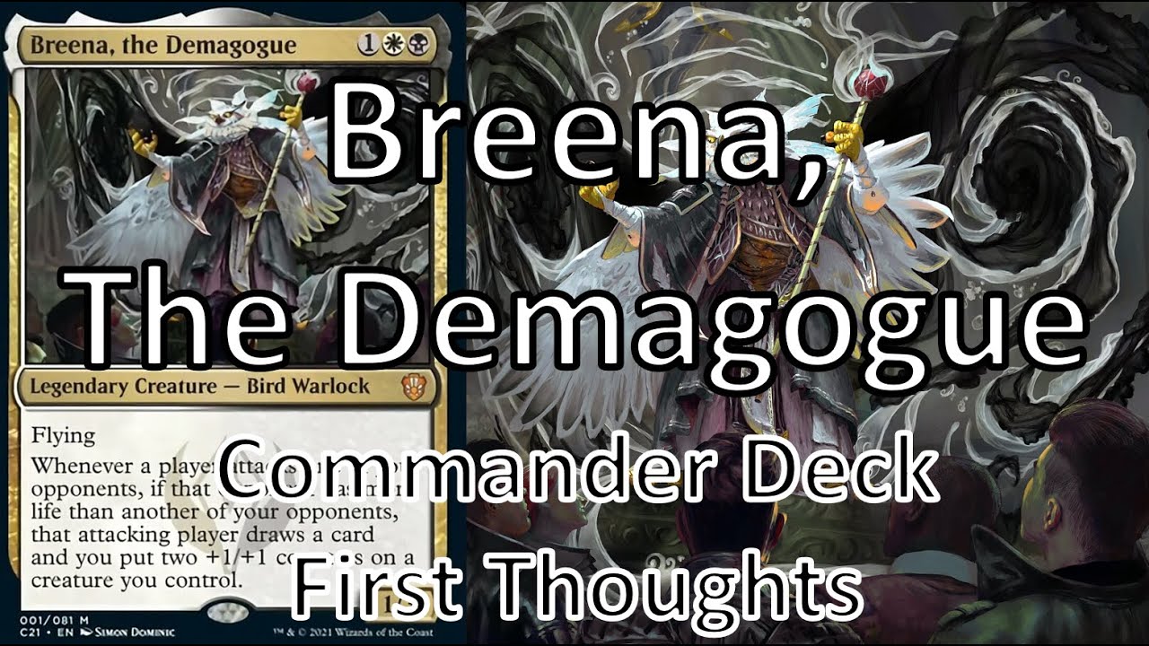 Breena, the Demagogue Commander Deck Tech: Strixhaven (C21) - First ...