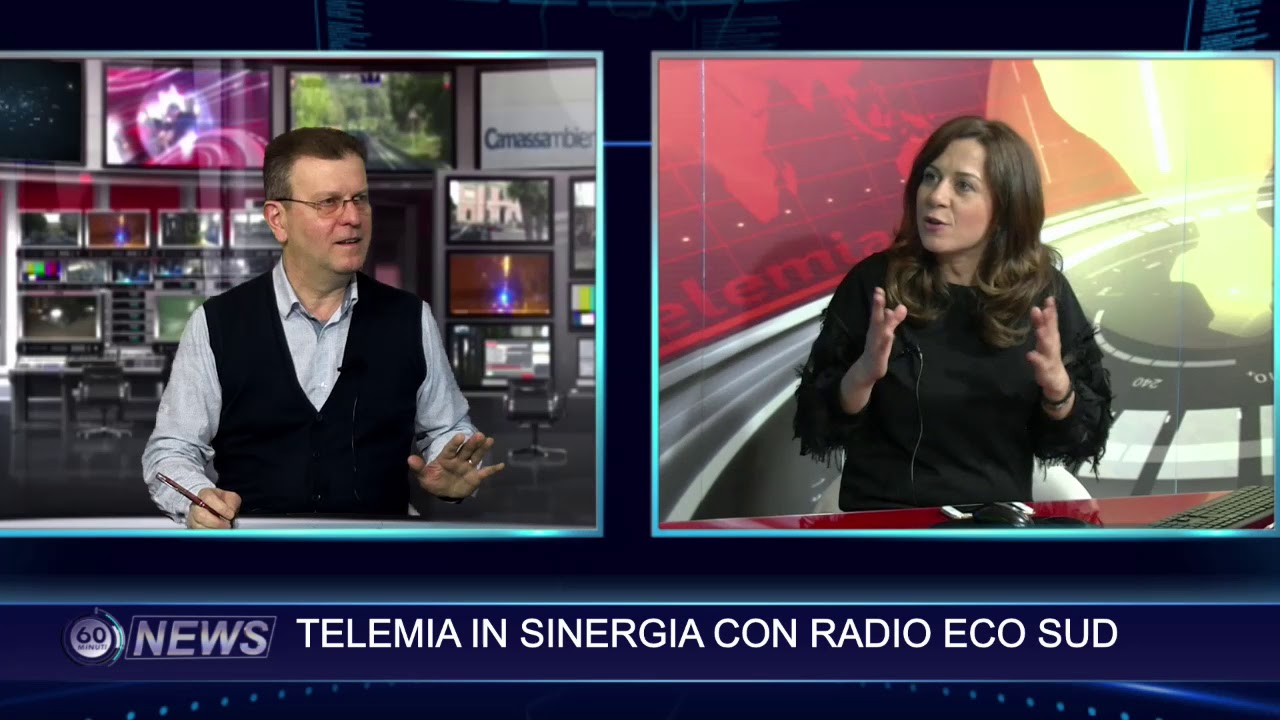 60 NEWS DEL 12 APRILE 2018 | TELEMIA IN SINERGIA CON RADIO ECO SUD | IL ...