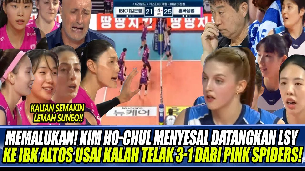 KIM HO CHUL & LEE SO-YOUNG MENANGIS😭IBK ALTOS GAGAL KE PLAYOFF USAI ...