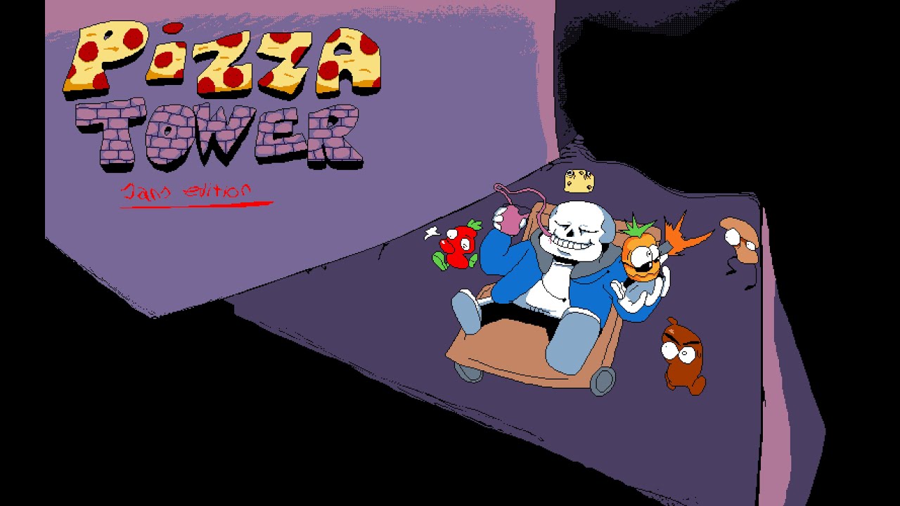 Sans in Pizza Tower Mod OST | Fast Metabolism - YouTube