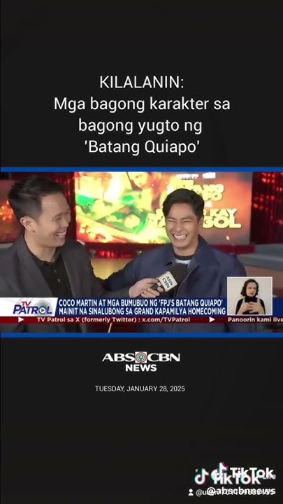 Kilalanin mga bagong karakter sa bagong yugto ng FPJ batang quiapo - YouTube