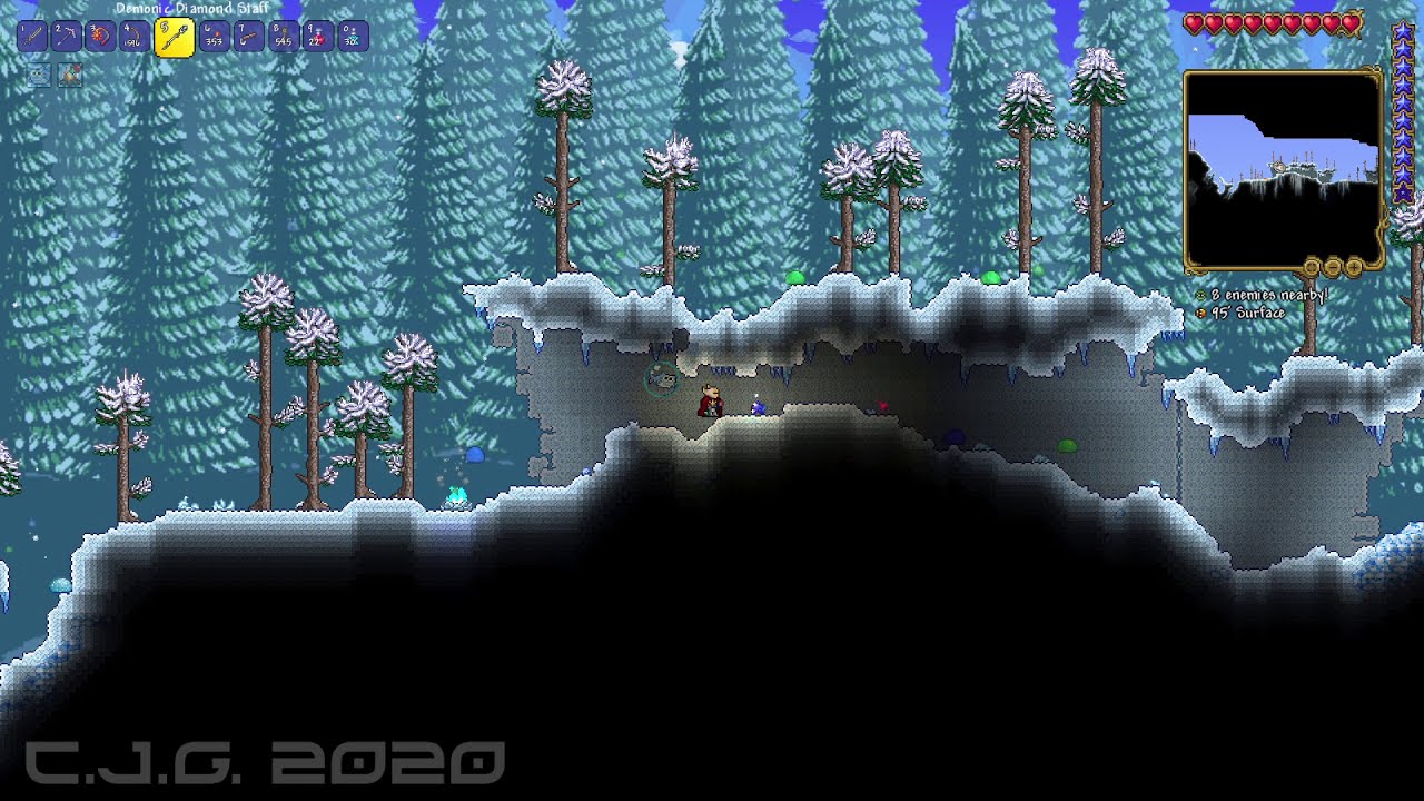Terraria 1.4 Episode 10: Igloo Build - YouTube