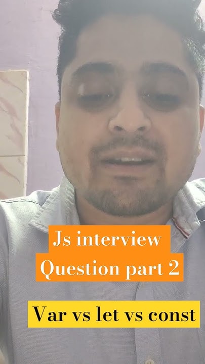 Var vs let vs const #js #javascript #react - YouTube