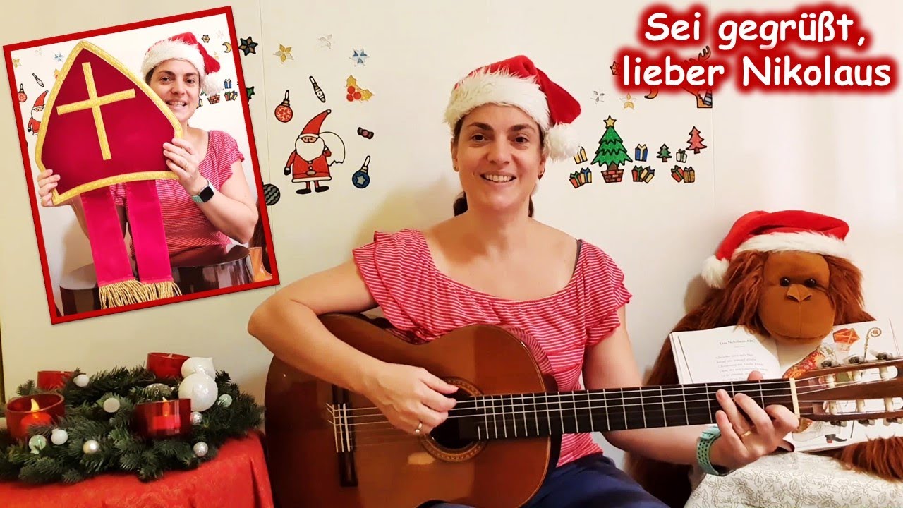 Sei gegrüßt, lieber Nikolaus | Weihnachtslieder für Kinder zum ...