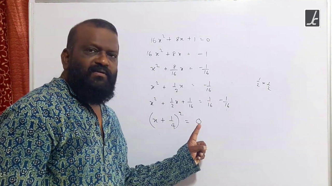 Quadratic Equation Completing The Square Method YouTube quadratic-equation-completing-the-square-method-youtube