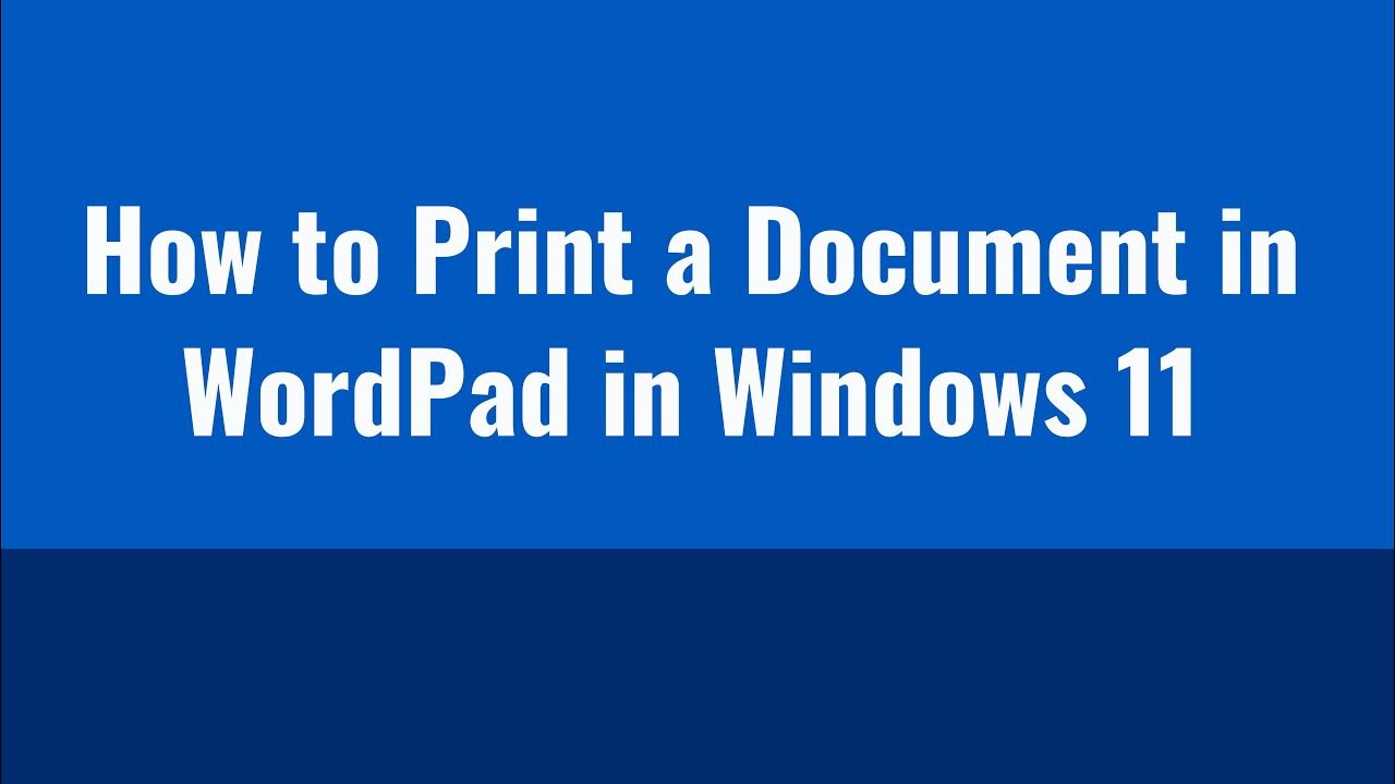 How To Print A Document In WordPad In Windows 11 YouTube how-to-print-a-document-in-wordpad-in-windows-11-youtube