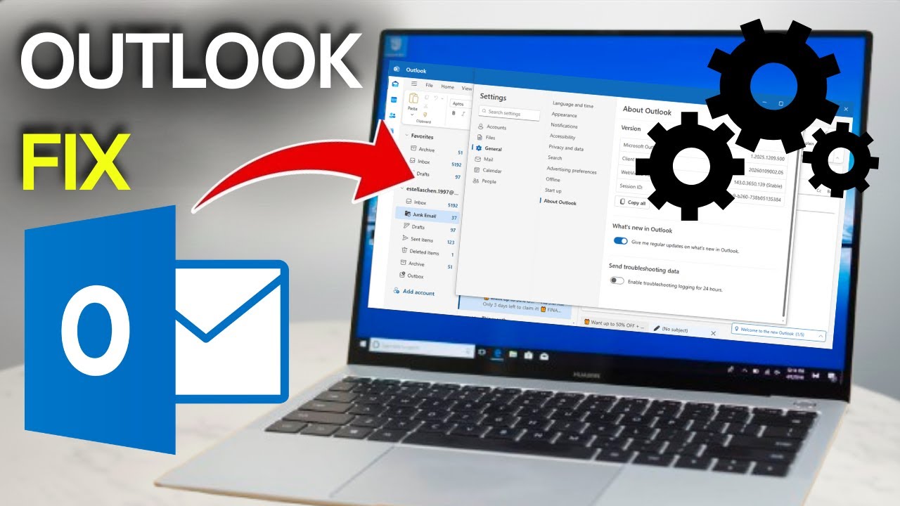How To Fix Microsoft Outlook Not Sending Or Receiving Emails Until ...