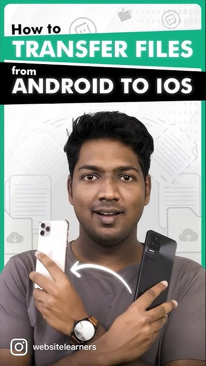 📲 How to Transfer Files from Android to IOS #FileTransfer #iOSFileTransfer #AndroidtoiOS - YouTube