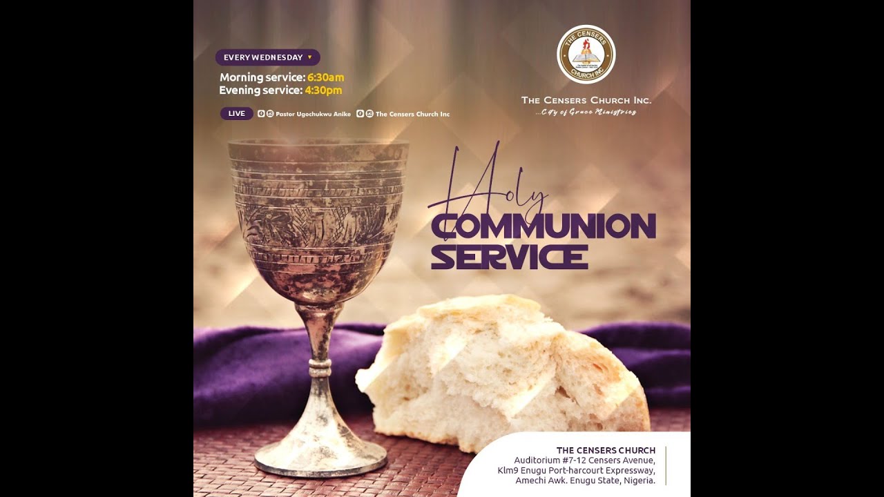 MID-WEEK / COMMUNION SERVICE (EVENING SERVICE) // 9TH JULY 2025 - YouTube