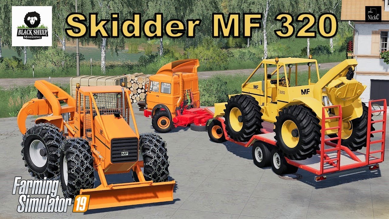 FS 19 - Skidder MF320 by Blacksheep Modding - PC/MAC, PS4, XB1 ...