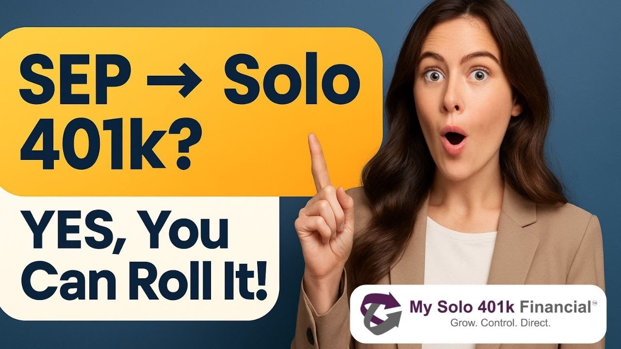 Can I Roll my SEP into a Solo 401k? - YouTube