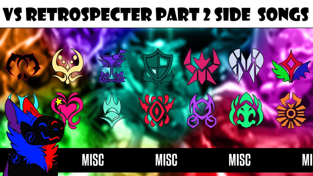 FNF vs retrospecter part 2 side stories (only about half of them) - YouTube