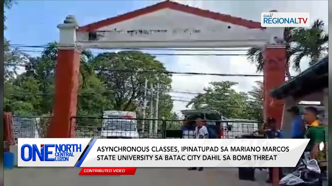 One North Central Luzon: Asynchronous classes, ipinatupad sa MMSU dahil sa bomb threat - YouTube