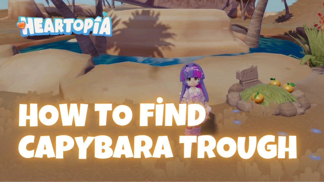 CAPYBARA LOCATION FINALLY FOUND! - how to Find Capybara Trough in ...