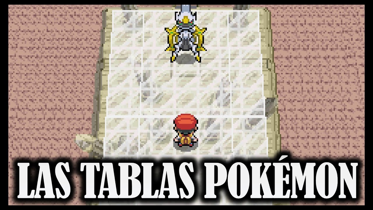 LA HISTORIA DE LAS TABLAS POKÉMON Y LA MITOLOGÍA DE SINNOH - YouTube