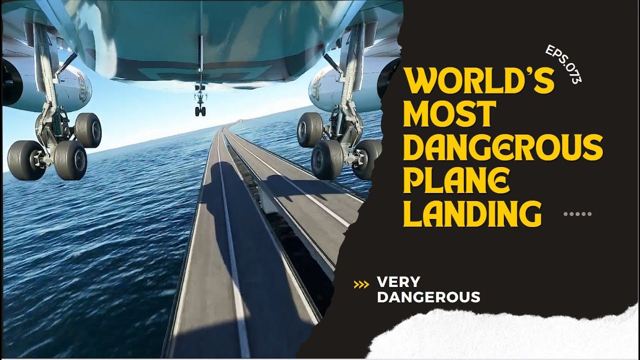 World's most dangerous plane landing eps.073 - YouTube