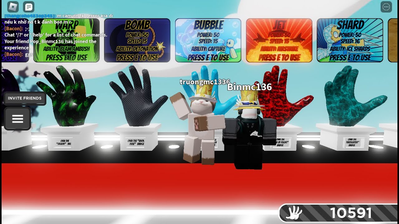 Cách Lấy Bàn Tay Bubble Trong Slap Battles - YouTube