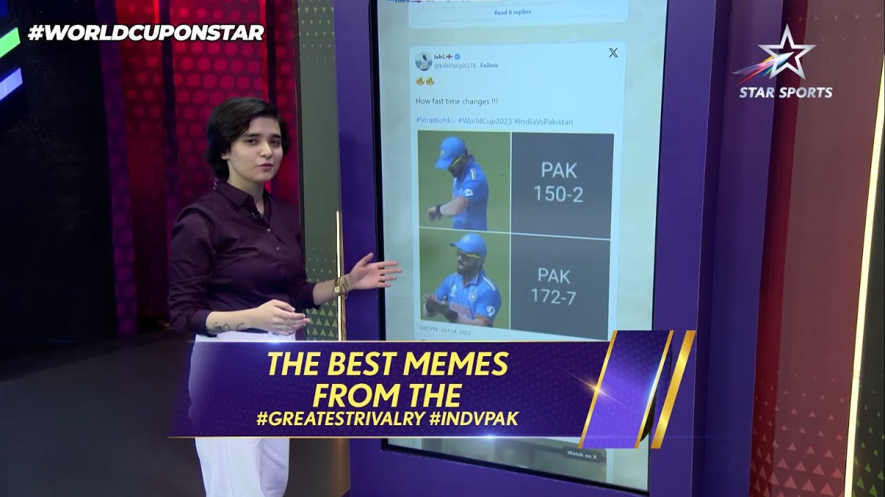 CWC 2023 | Meethika Dwivedi (the sound blaze) Reviews Trending Memes ...