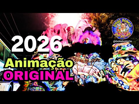 TURMA ANIMAÇÃO ORIGINAL 2026 (Saída em 5 Min) #batebolarte 