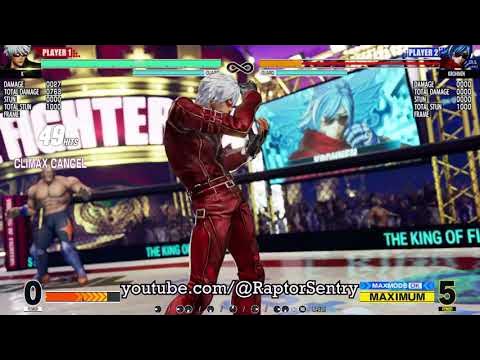 KOF XV K' Stun TOD 100% 94 Hit Corner Combo (NEW & EXCLUSIVE Finisher) - YouTube