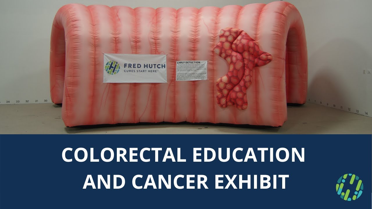 Colorectal Education and Cancer Exhibit - YouTube