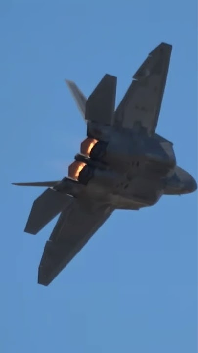 The world's best fighter jet, the world's most powerful engine, this is ...