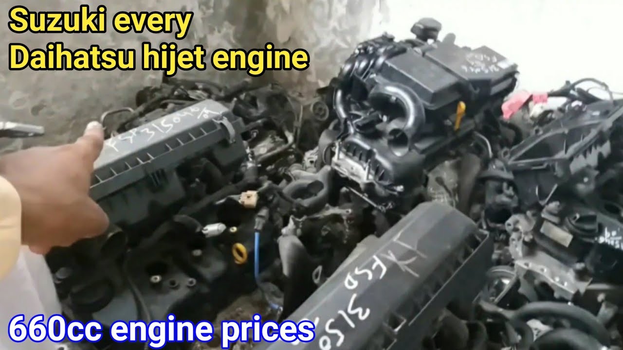 660cc engine prices in Pakistan | Daihatsu hijet engine | Suzuki every ...