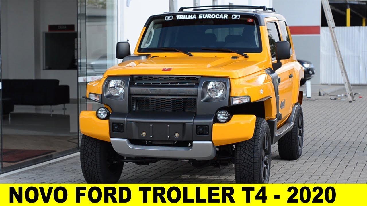 Novo Troller T4 2020 Um verdadeiro 4x4 Off-Road da FORD - YouTube