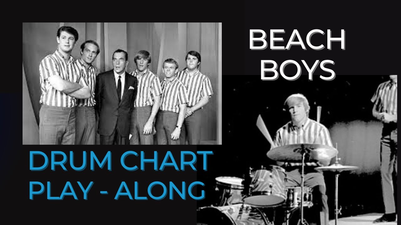 The Beach Boys | Surfin' USA - Drum Chart/Transcription Play-along ...