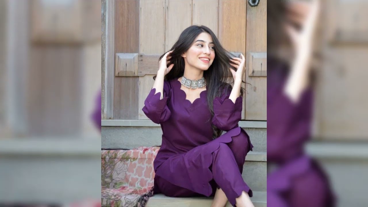 pakistani suit designs/ simple pakistani suit - YouTube