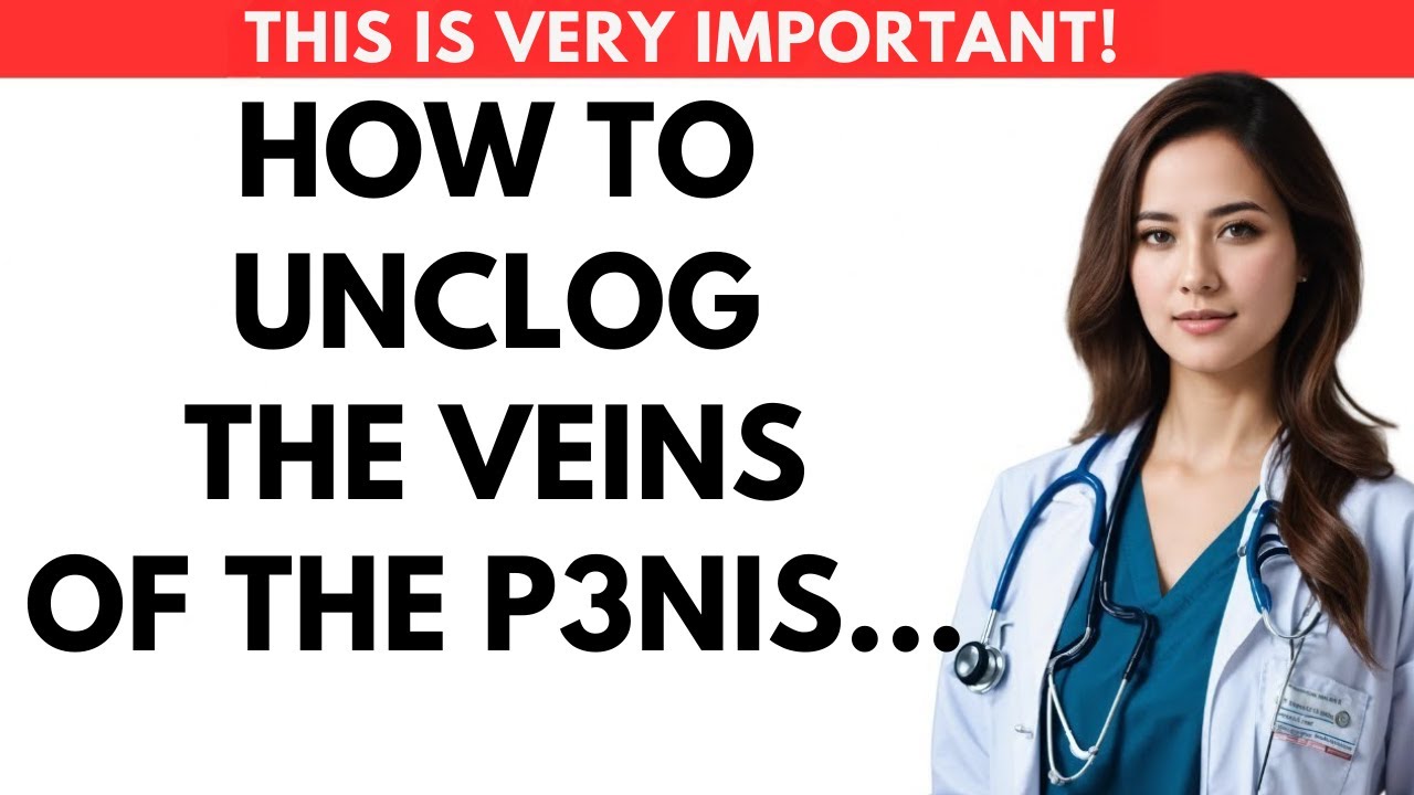 How to Unclog P3NE Veins for Better Erections | IMPROVE YOUR ...