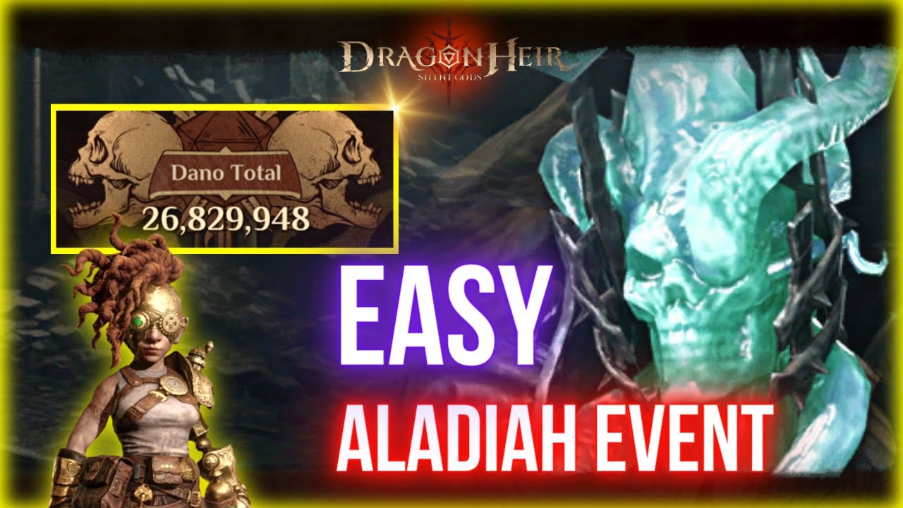 🚨🌞EASY 26M RADIANCE TEAM VS BOSS RELÂMPAGO ALADIAH EVENT🤩🚀😎🚀100%F2P🐉 ...