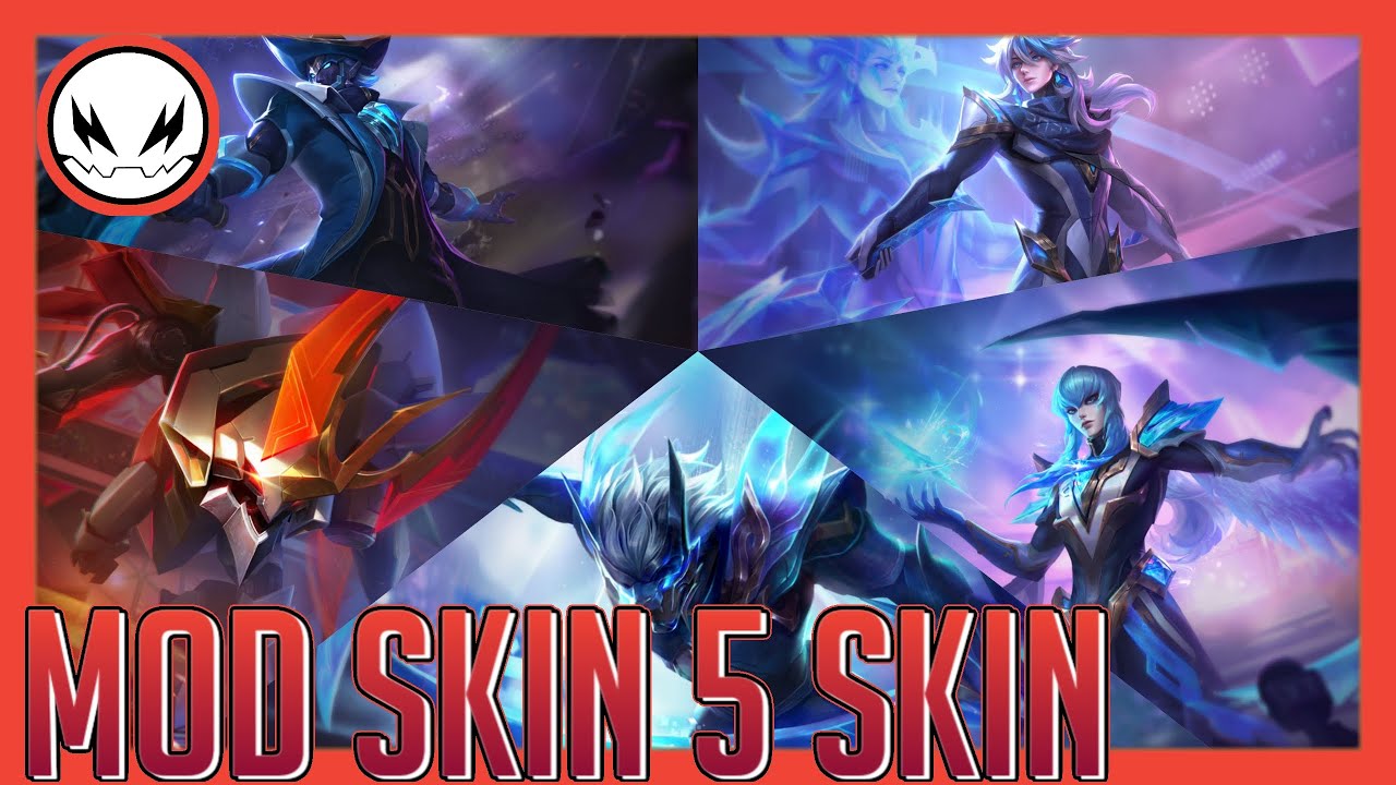 Rov | Mod Skin Pack 5 Skin : มอดสกินรวม 6 สกิน ล่าสุด 1.46 - YouTube