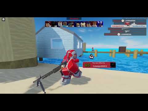 ROBLOX ARSENAL BEACH! - YouTube