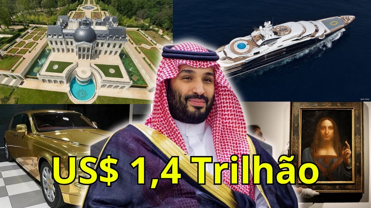 Essa é a vida luxuosa de MOHAMMAD BIN SALMAN, O Príncipe Herdeiro da ...