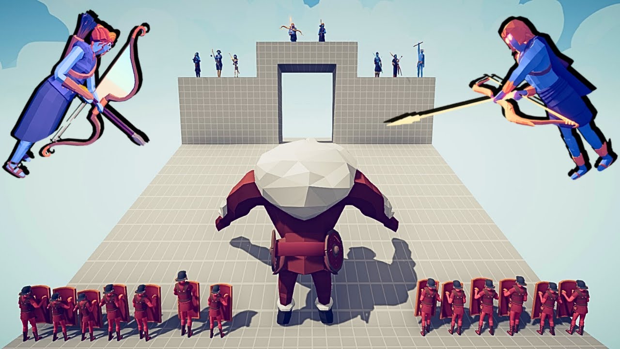 RANGEDS UNITS TOWER DEFENCE - Totally Accurate Battle Simulator TABS ...