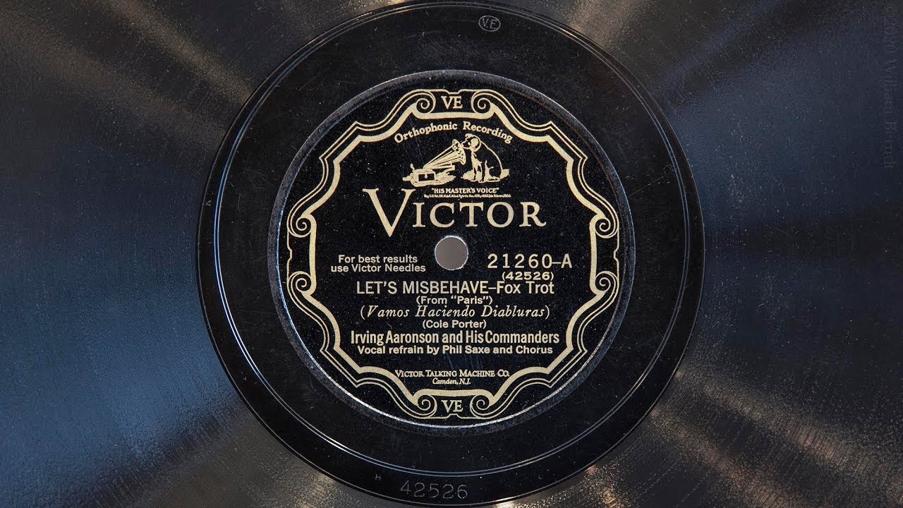 Let's Misbehave • Irving Aaronson and His Commanders (EMG Xb Oversize ...