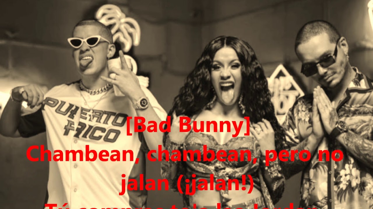 Cardi B I Like it Lyrics - YouTube