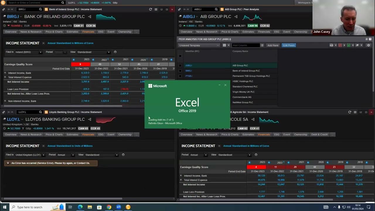 Refinitiv Eikon Getting Set Up Youtube