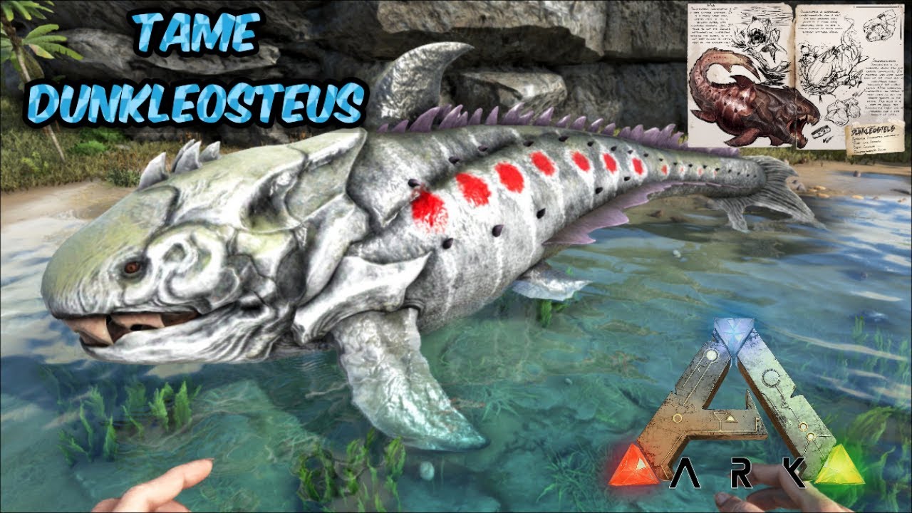#ark mobile survival evolved | gameplay | taming dunkleosteus | best ...