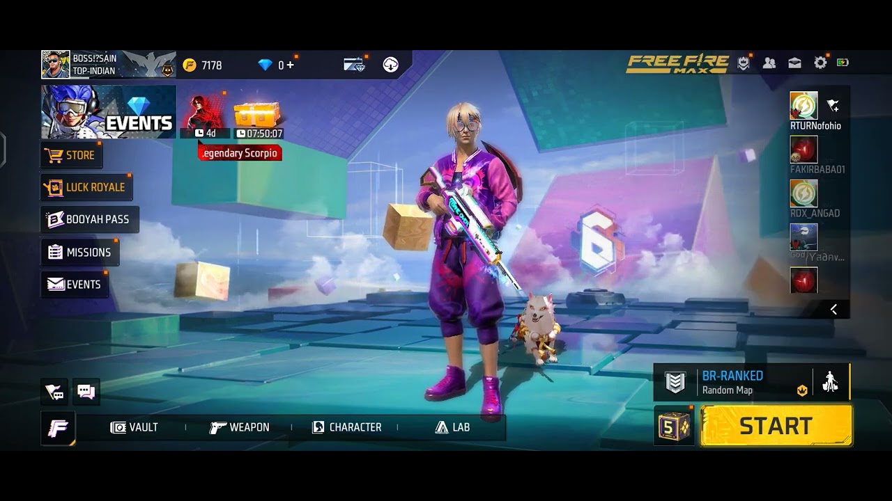 FF NEW LOBBY - YouTube