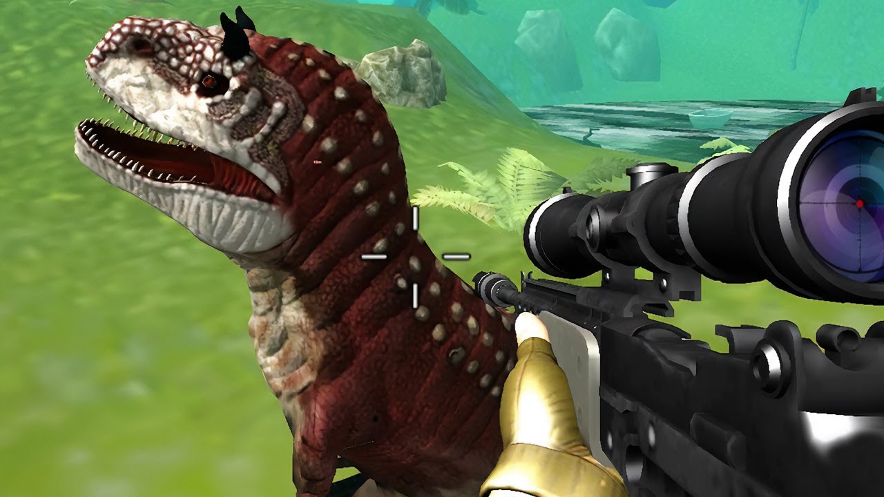 Deadly Shores Dinosaur Hunting : New Sniper 3D Android Gameplay #5 ...
