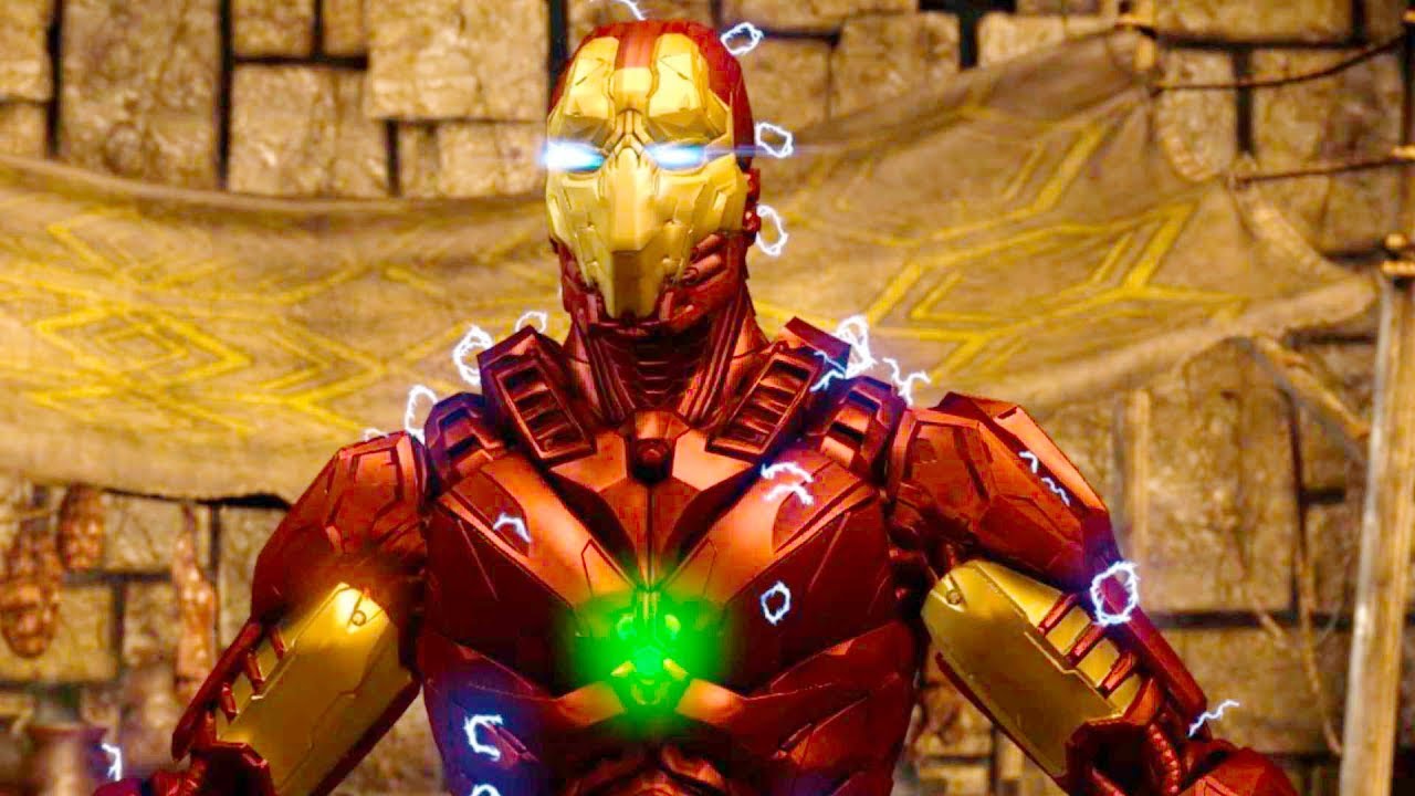 Mortal Kombat XL - All Klassic Fatalities on Iron Man Triborg Costume ...