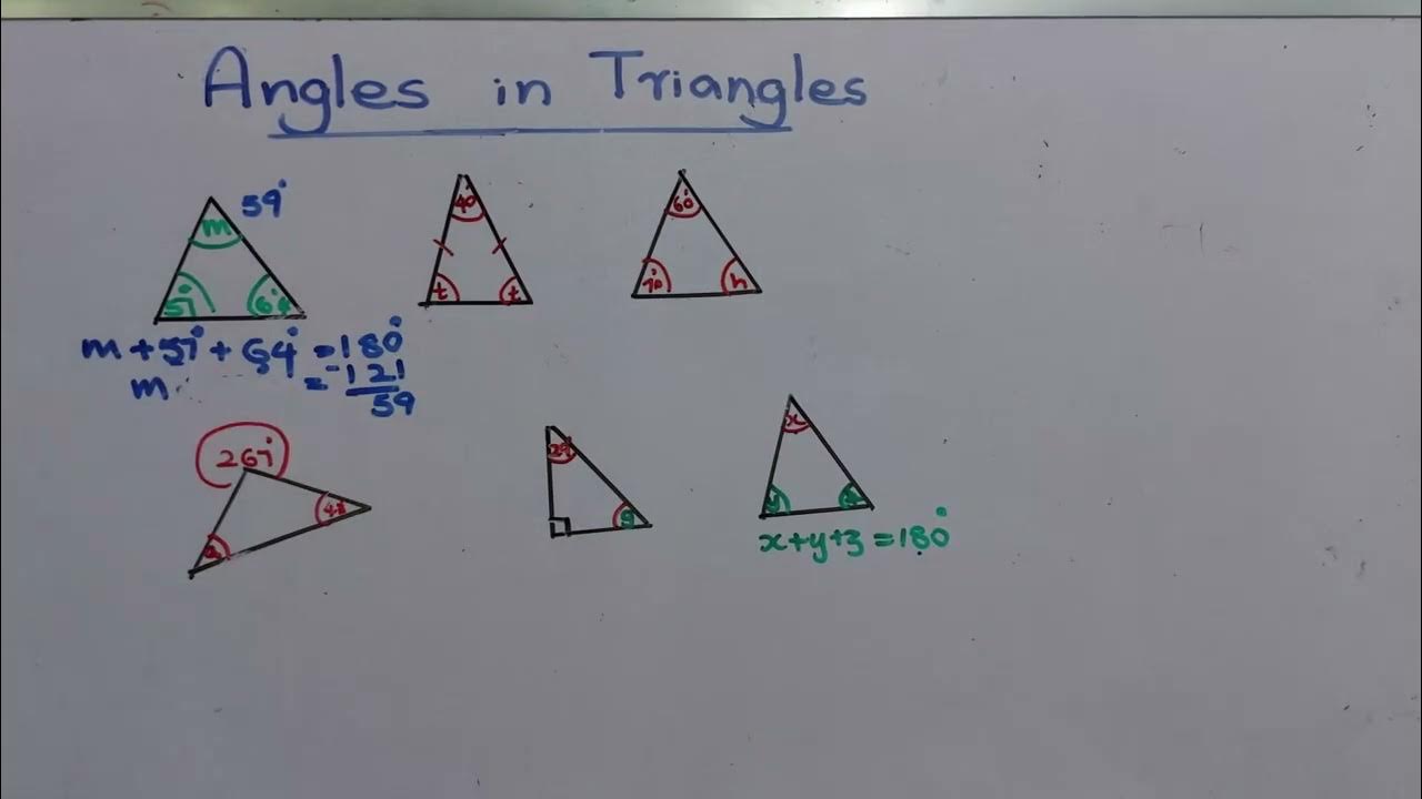 Angels in Triangles - Basic Mathematics - YouTube