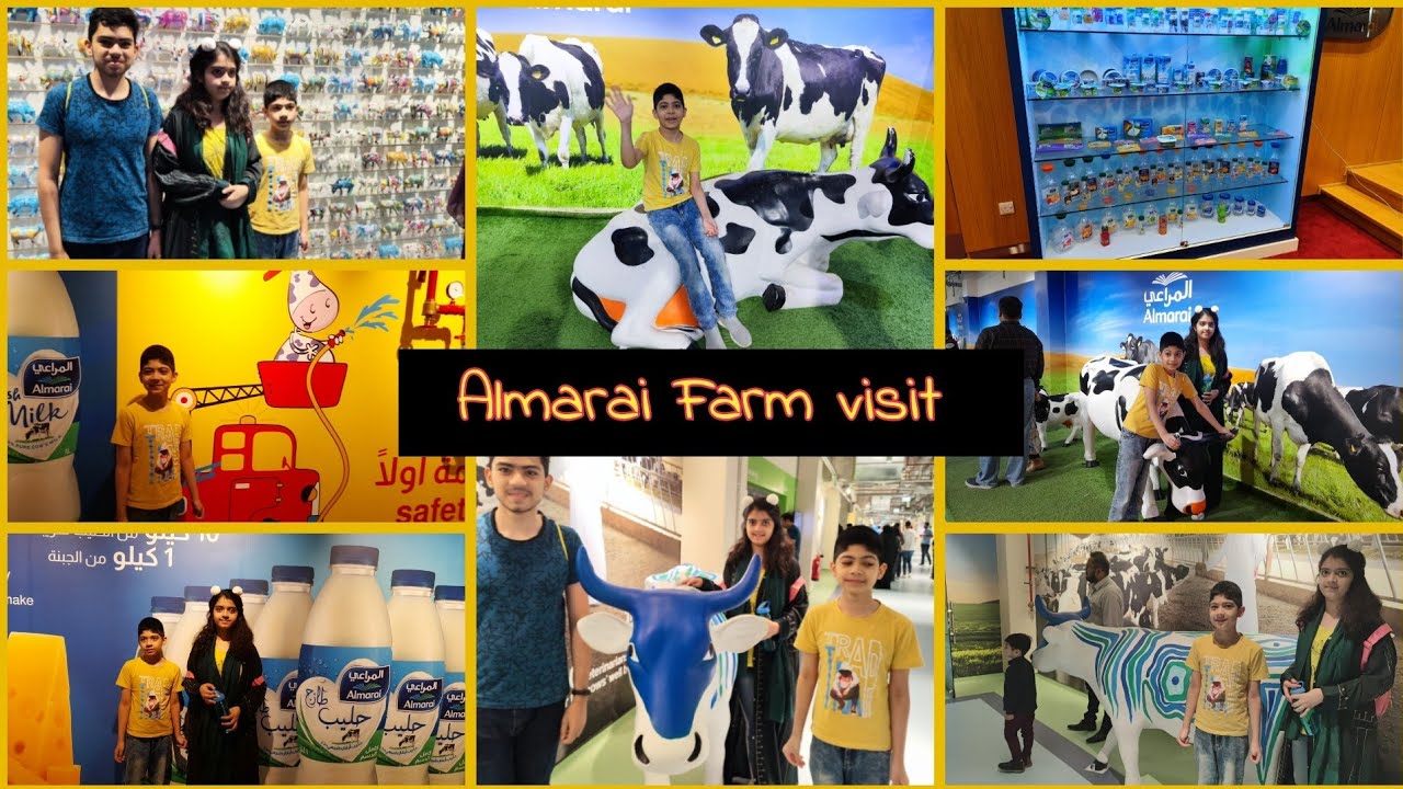 A visit to #almarai #farm alkharj Riyadh - YouTube