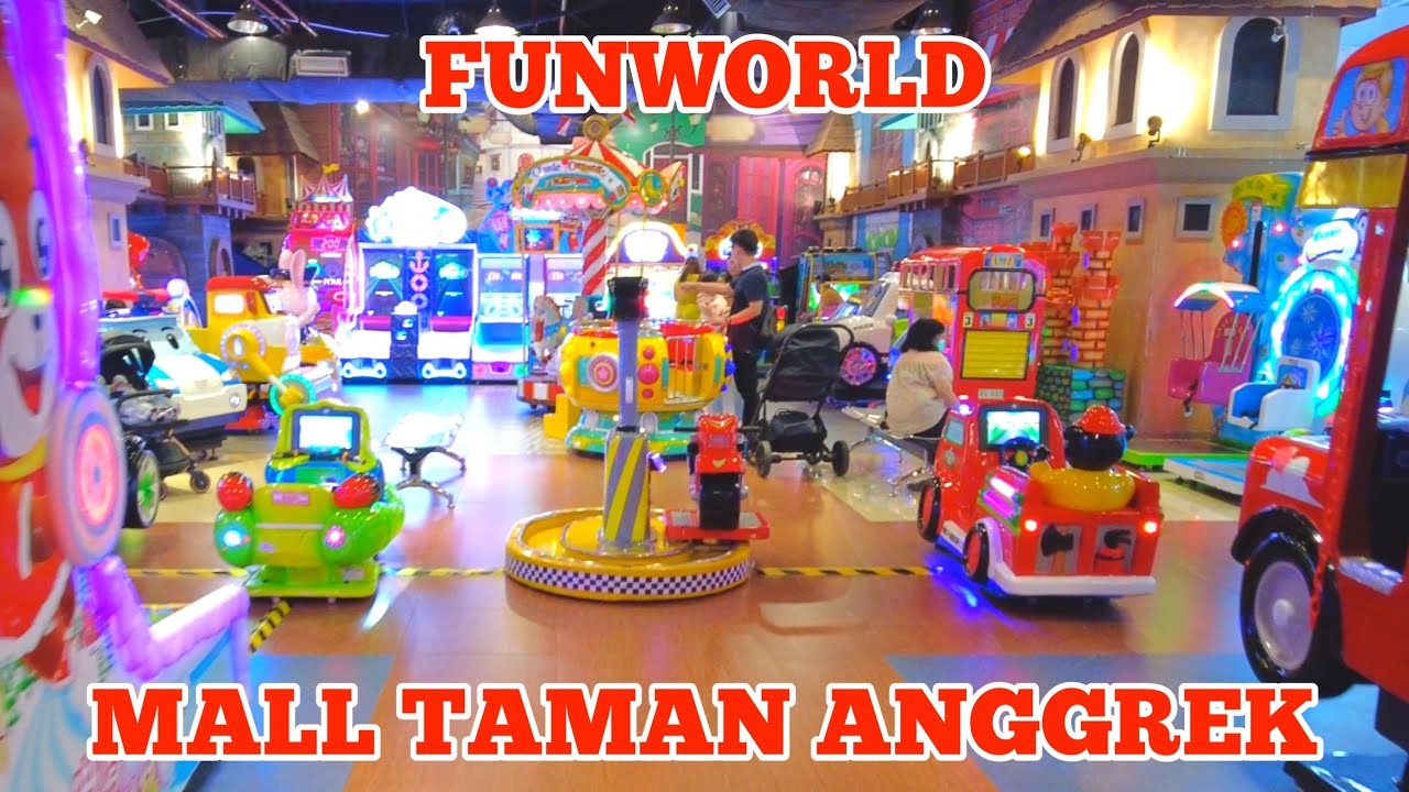 Funworld di Mall Taman Anggrek, Bisa main sepuasnya jika punya ...