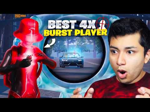 ROLEX REACTS to WORLD'S BEST 4x BURST SPRAY PLAYER | PUBG MOBILE | BGMI