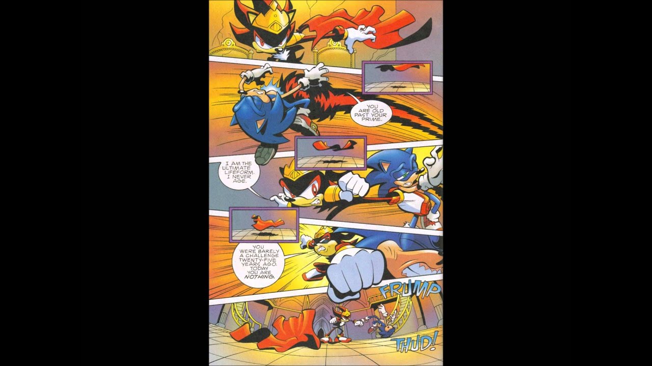 sonic comic 167 - YouTube